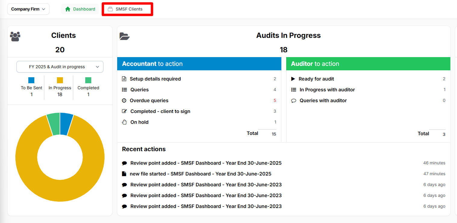 Filters & Search Functionality On The SMSF Dashboard – MyWorkpapers