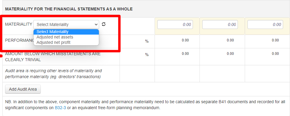 Calculating Materiality UK – MyWorkpapers